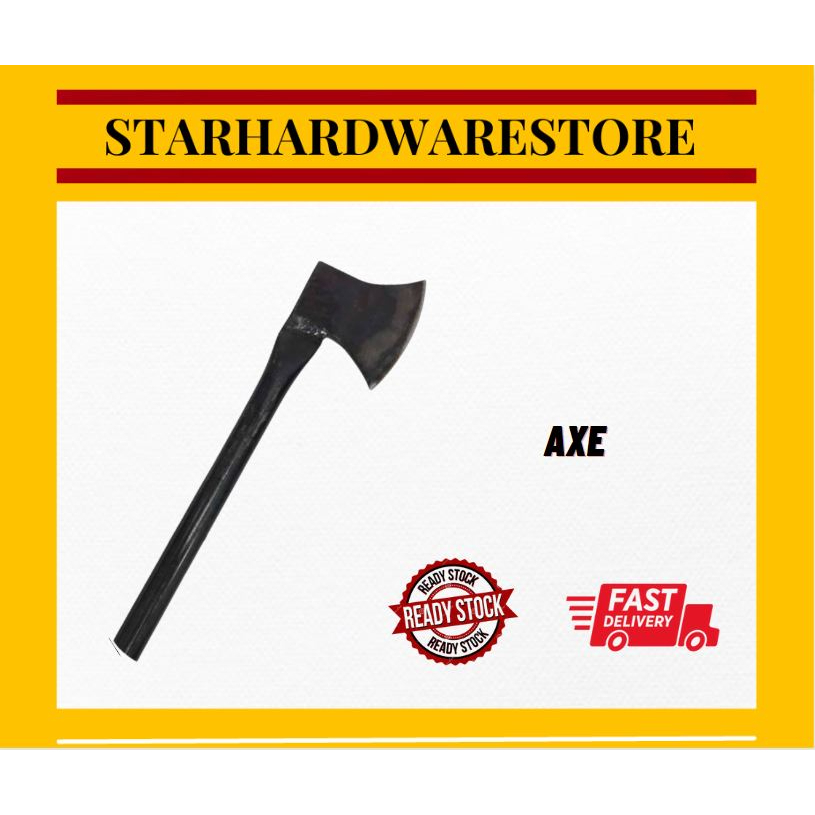 Local Handmade Axe Kapak Besi Kapak Hulu Besi Spring Pemegang Besi ...