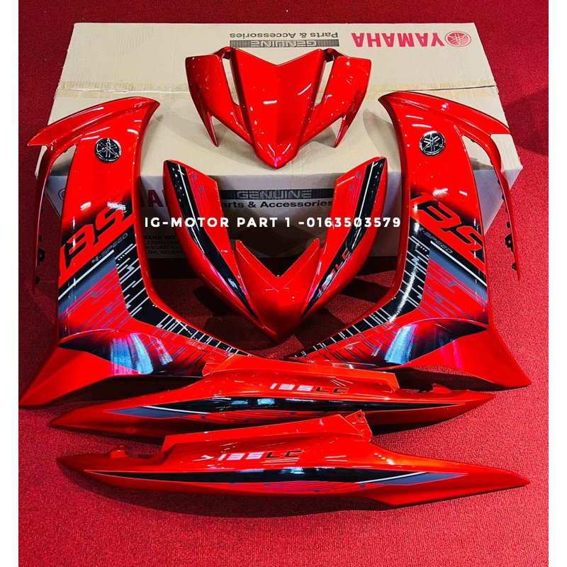 COVER SET LC V8 135 SPECIAL EDITION RED READY STOCK | Shopee Malaysia