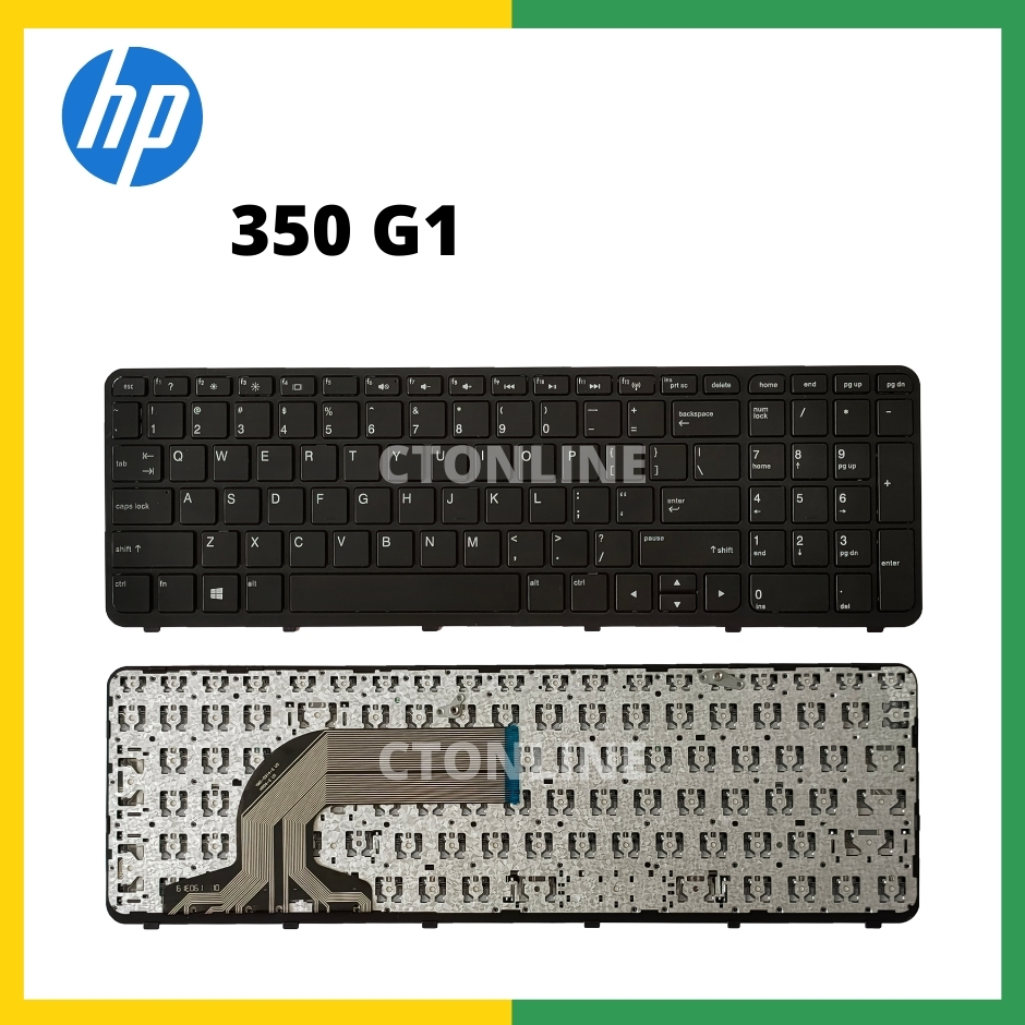 HP 350 G1 G2 355 G2 Laptop Keyboard | Shopee Malaysia