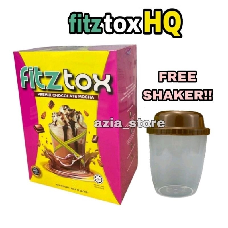 FITZTOX FREE SHAKER ORIGINAL HQ | Shopee Malaysia