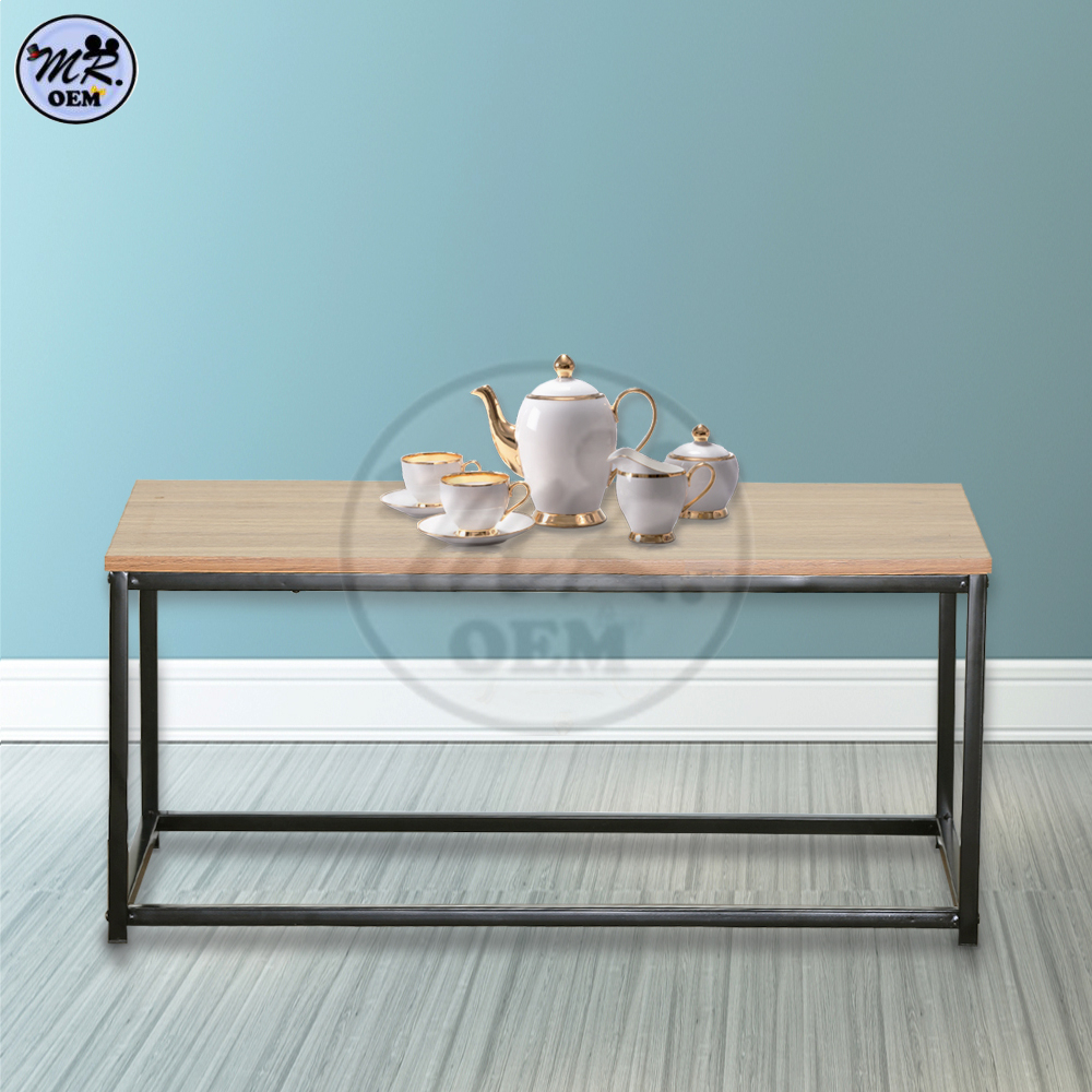 MR OEM Modern Coffee Table Living Room Sofa Side Table with Open ...