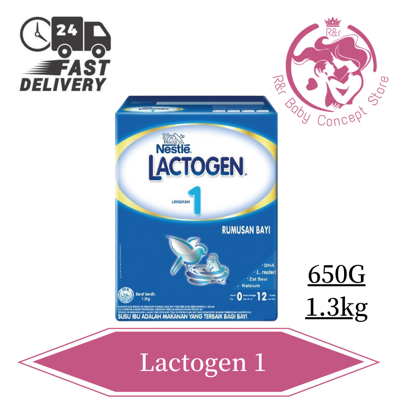 Nestle Lactogen Step 1 [650G / 1.3Kg] Exp:Apr2024 | Shopee Malaysia