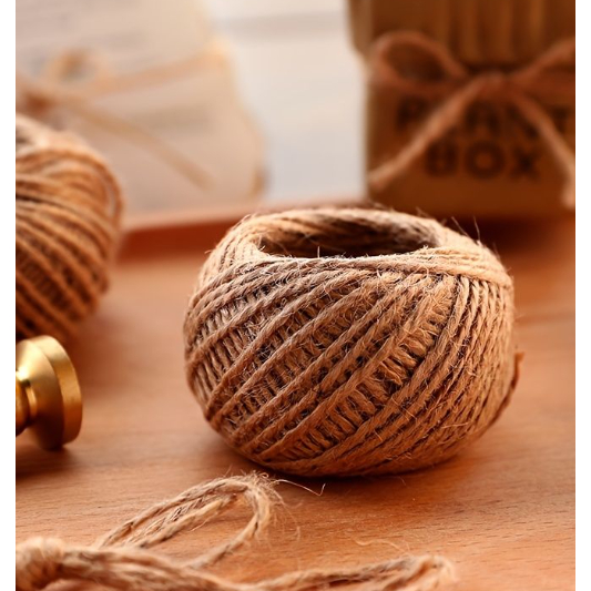 Natural Jute Hemp Linen Rope Twine String Cord Shank Craft String DIY ...