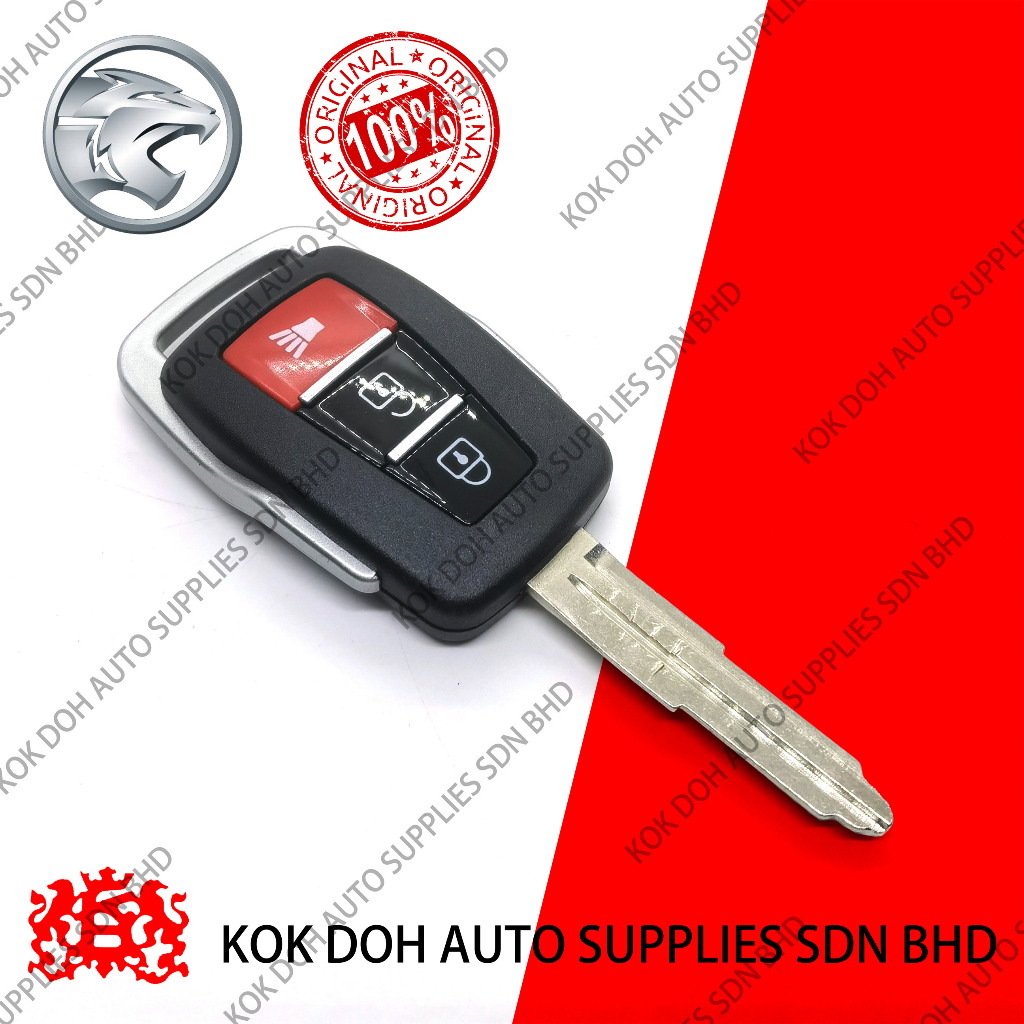 [100% ORIGINAL ] PROTON EXORA /REMOTE CASE WITH BLANK KEY /CYLINDER KEY ...
