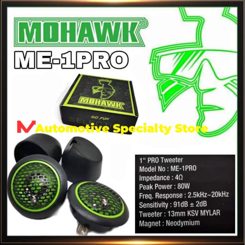 Mohawk Tweeter Me-1Rro Mohawk tweeter Mohawk ME Series Tweeter ME-1PRO ...