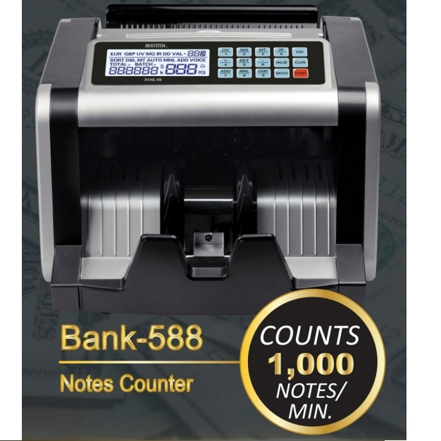 Biosystem Bank-588 Bank Money Note Counter Counting Machine Bank588 ...