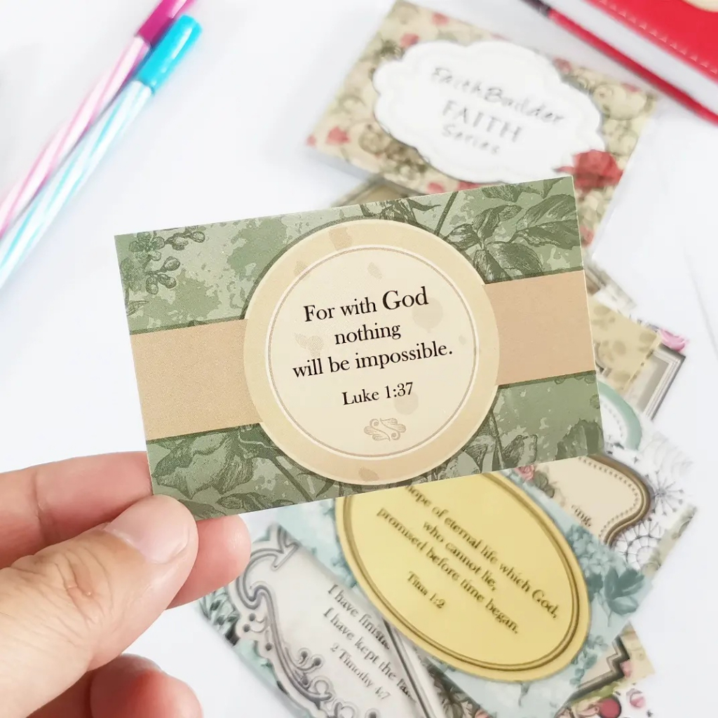 Scripture Cards - Bible Verses Cards - Scripture Verses - Christian ...