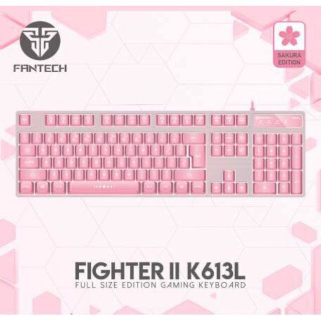 FANTECH K613L Gaming Keyboard Sakura | Shopee Malaysia