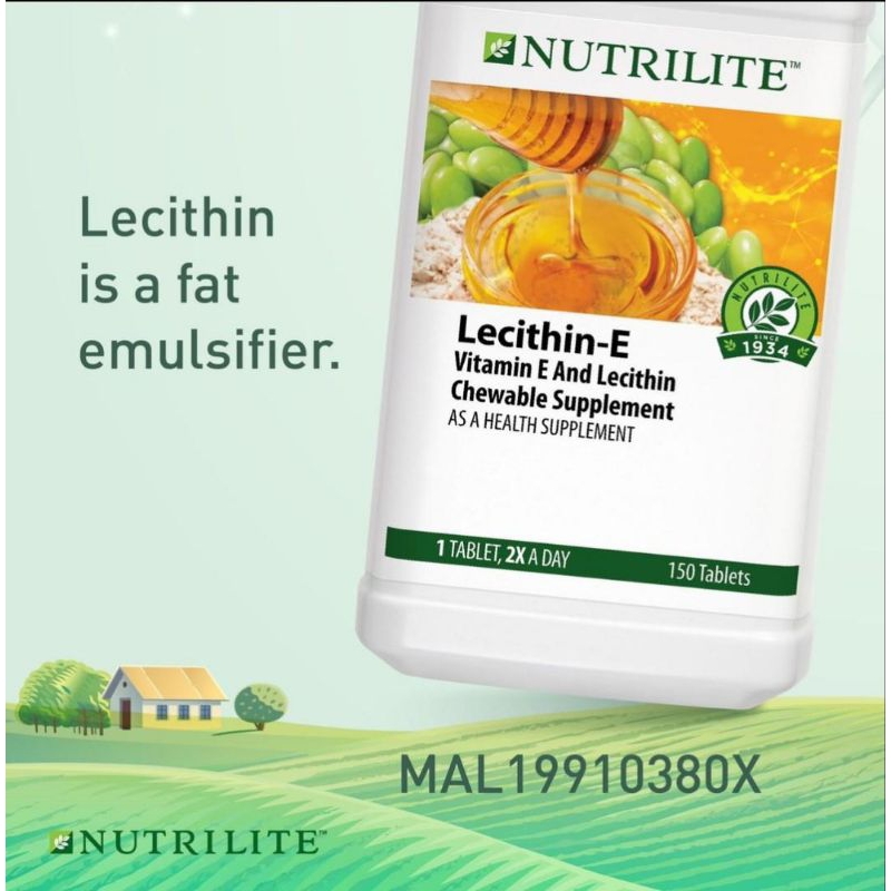 Nutrilite Lecithin-E - 150 Tab (Original ABO) | Shopee Malaysia