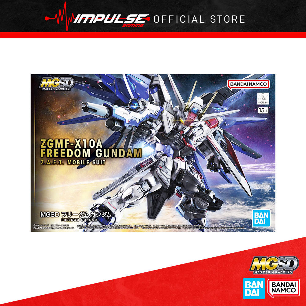 Bandai MGSD Freedom Gundam (5064257) / Mobile Suit Gundam Seed | Shopee ...