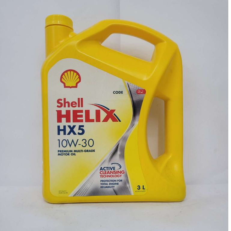 SHELL Helix HX5 10w30 3 Liters Premium Multigrade Motor Oil | Shopee ...