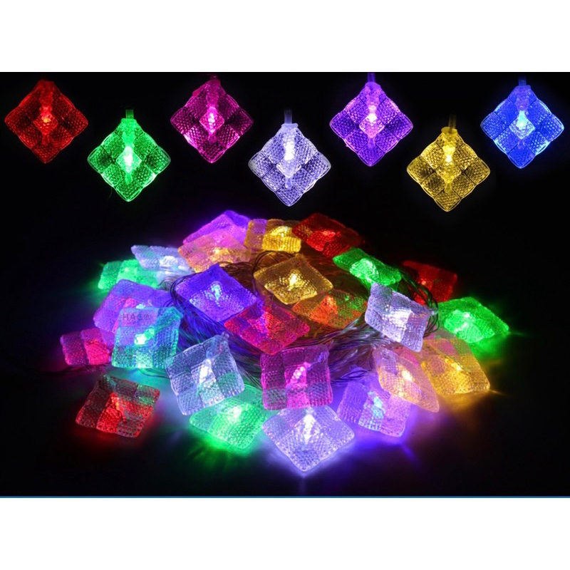 Ketupat Raya LED Festival Light (28Pcs Bulb, Multicolor)Selamat Hari ...