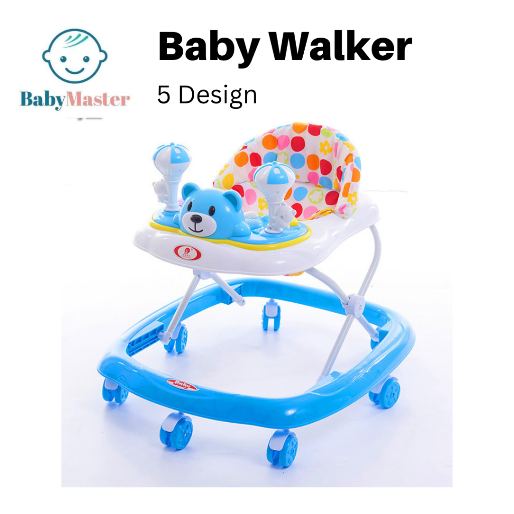 Baby Walker Adjustable Heights High Quality Kids Learning Walker ...