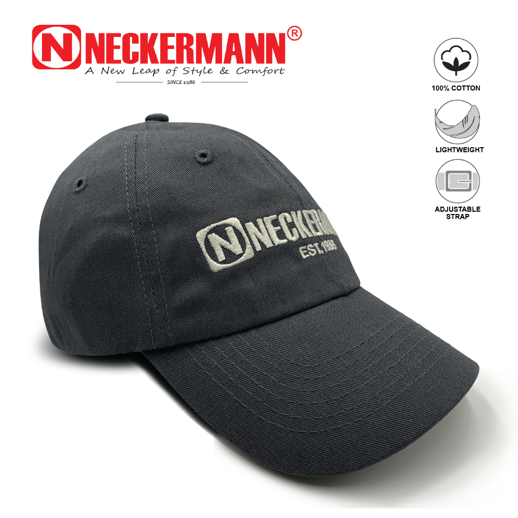 Neckermann Signature Brand Logo Embroidered Korean Style Fashion ...