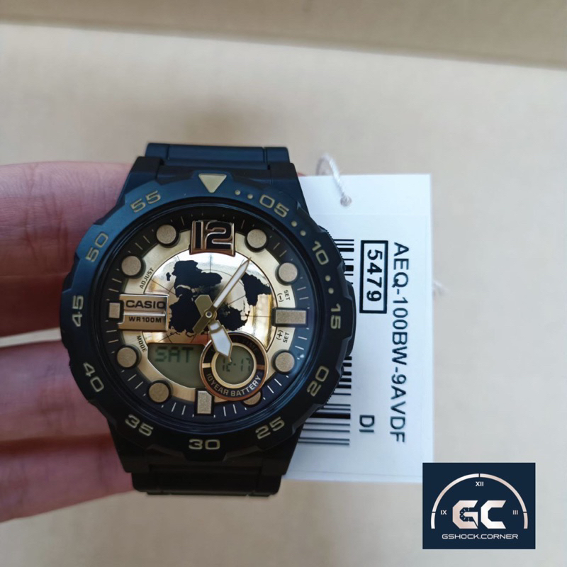 CASIO ORIGINAL AEQ-100W-9A/AEQ-100BW-9AVDF/AEQ-100BW/AEQ100BW | Shopee ...