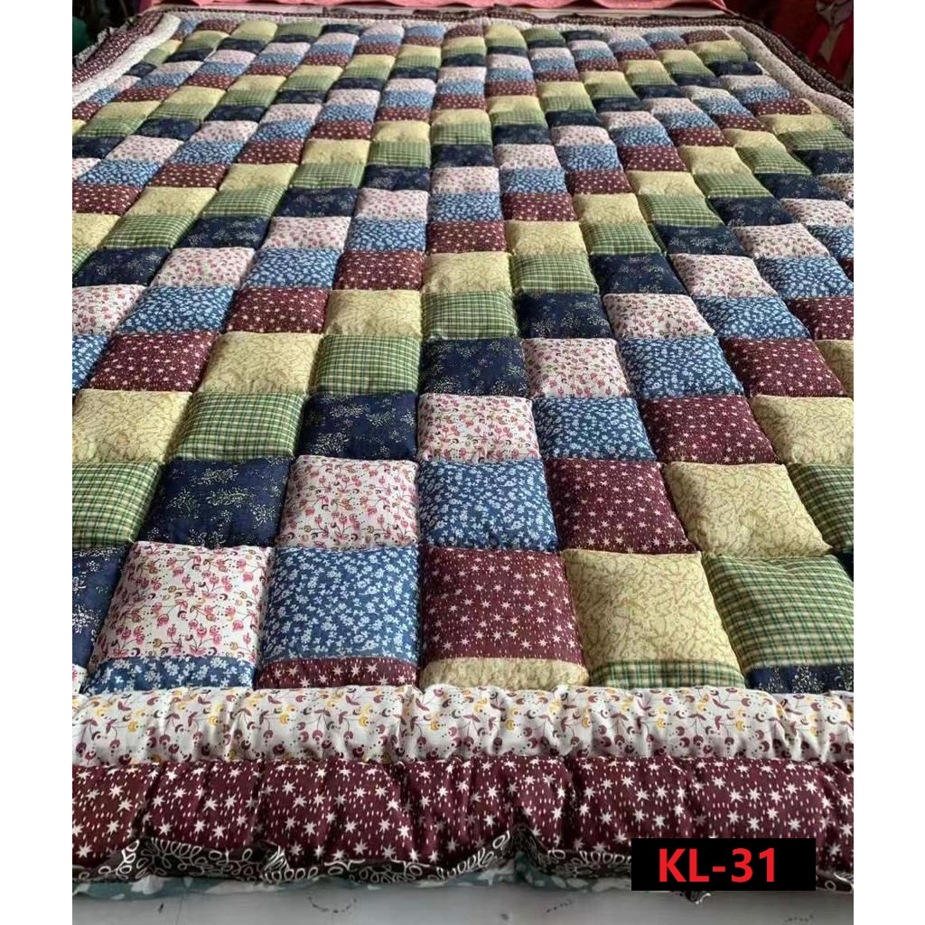 TILAM TOTO PATCHWORK HIGH QUALITY 100% COTTON / QUEEN & KING SIZE TOTO ...