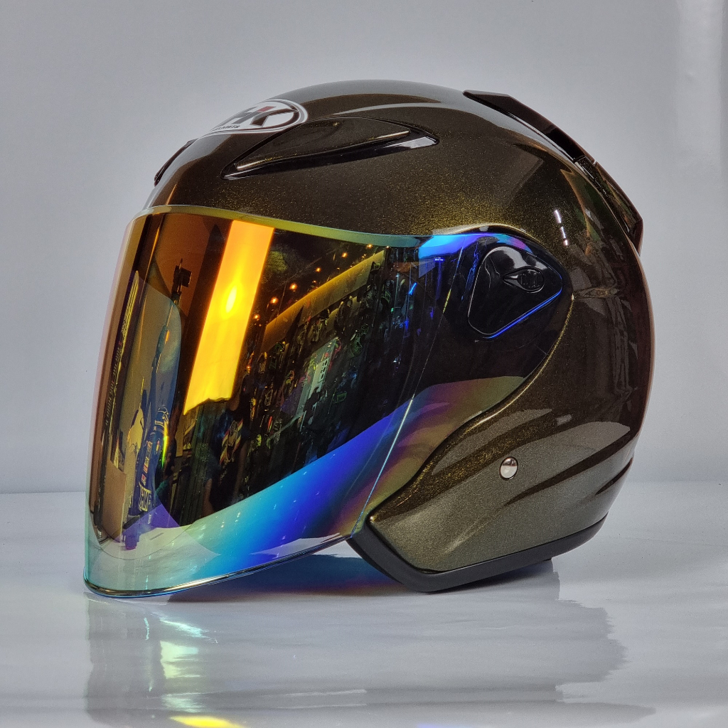 NHK Helmet R6 v2 Solid (Army Green Glossy) | Shopee Malaysia