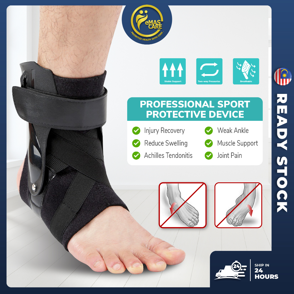 1Pcs Sports Running Ankle Guard Support Brace Elastic Compression ...