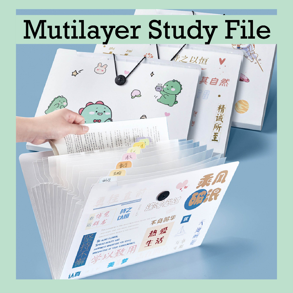 Expanding File/A4 File Folders/Cute Documents Organizer 5/8 Pockets ...