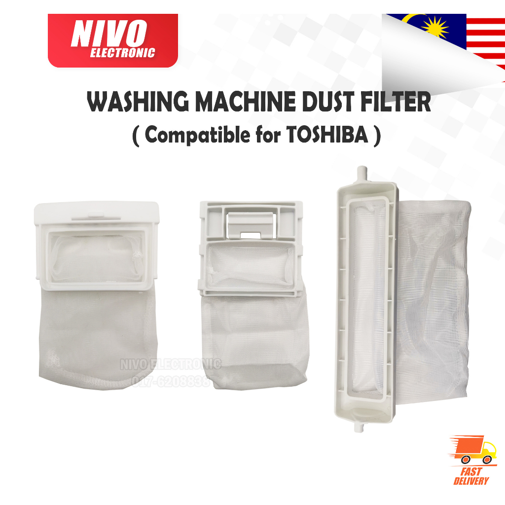 TOSHIBA Washing Machine Dust Filter (Compatible : TOSHIBA) | Shopee ...
