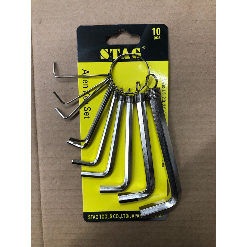 STAG Allen Key Set(10pcs) | Shopee Malaysia