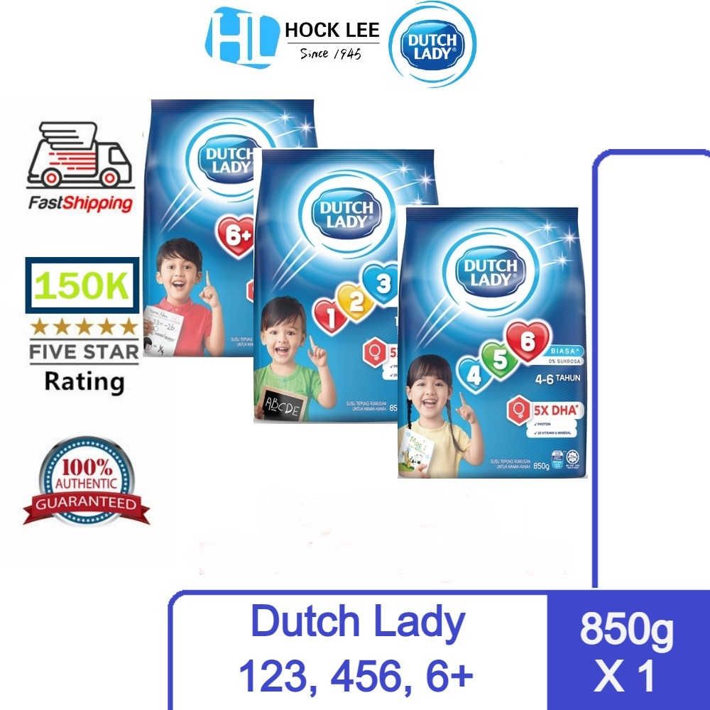 Dutch Lady 123 456 6+ 850g | Shopee Malaysia