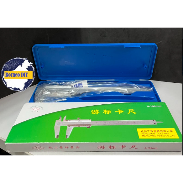 Mechanical Vernier Caliper 150MM X 0.1MM METAL | Shopee Malaysia