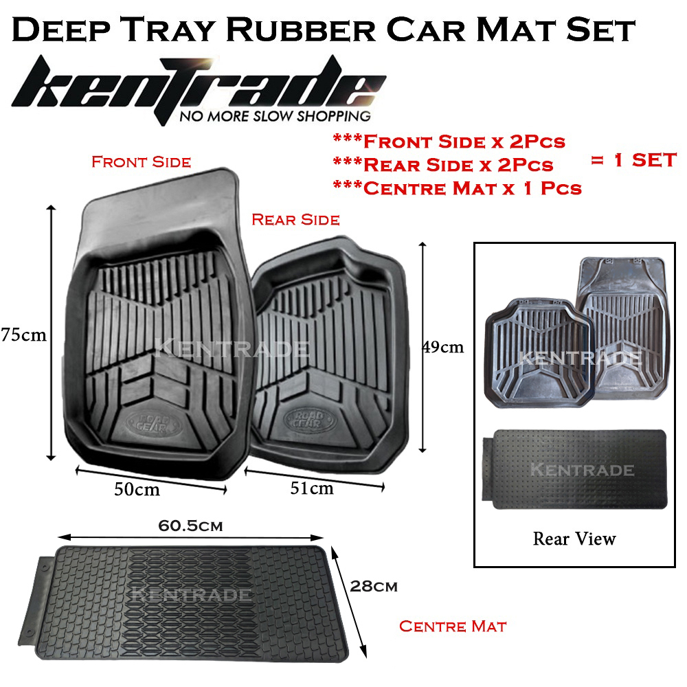 Universal Car Snow Rubber Mat/ Rubber Floor Mat/ Snow Sand Mud Car Mat ...