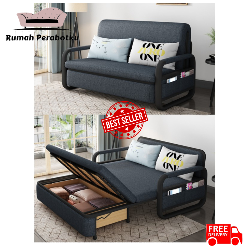 FREE SHIPPING Heavy Duty Premium Modern Sofa Bed Fabric Practical with ...