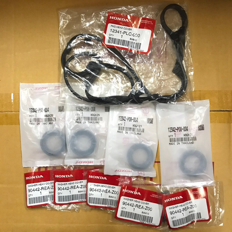 12030-PLC-000 GEN Valve Cover Gasket Set Honda Civic S5A 1.7 / Stream 1 ...