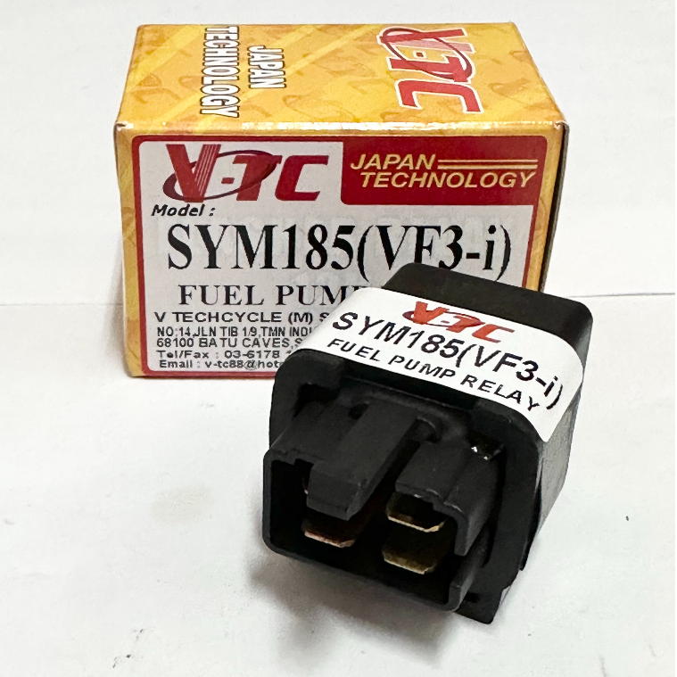 SYM VF3I 185 VF3 185 VF3I-185 FUEL PUMP RELAY VTC | Shopee Malaysia
