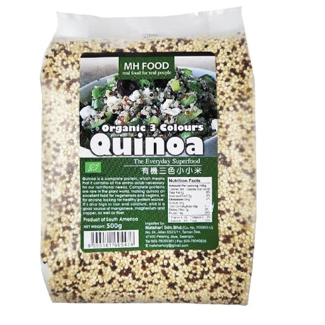 MH Organic 3 Colors Quinoa 500gm | Shopee Malaysia