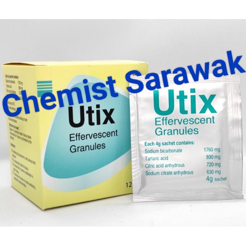 UTIX Effervescent Granules 28's × 4g (One Box) | Shopee Malaysia