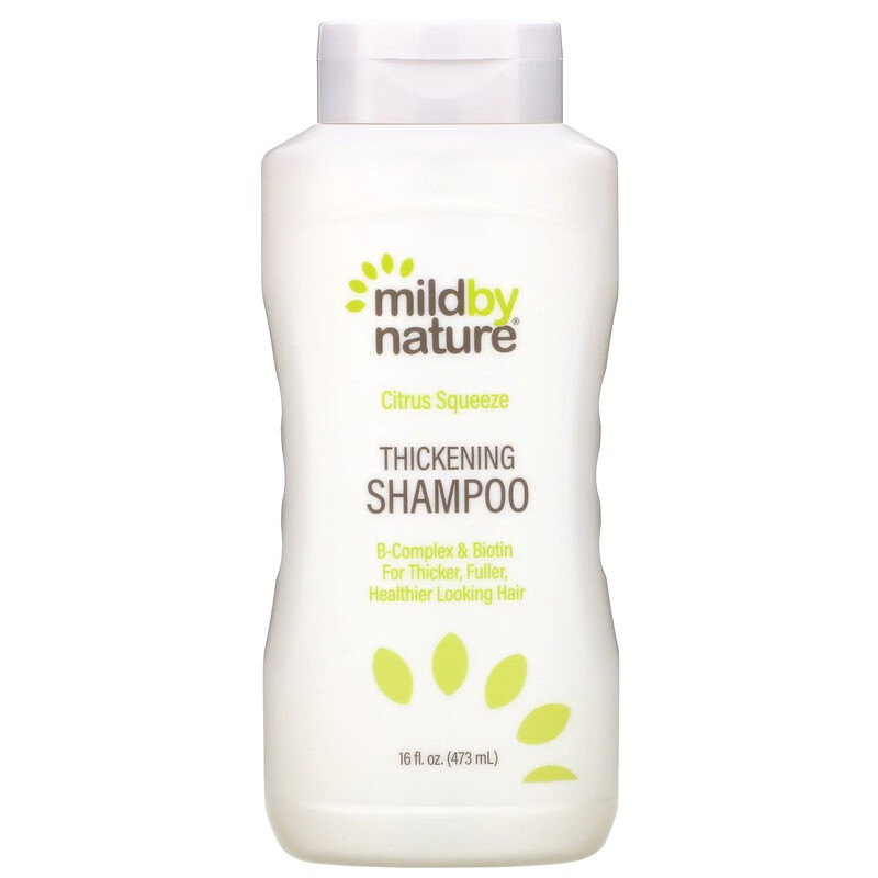Mild By Nature, Thickening B-Complex + Biotin Shampoo, Conditioner by ...