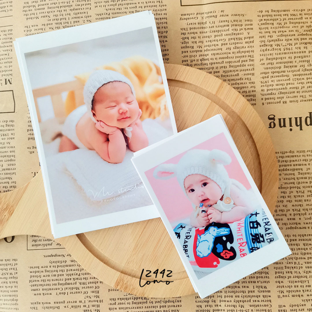 White 2R 3R Glossy Photo LOMO CARD Printing cuci gambar 洗照片定制 Fast ...