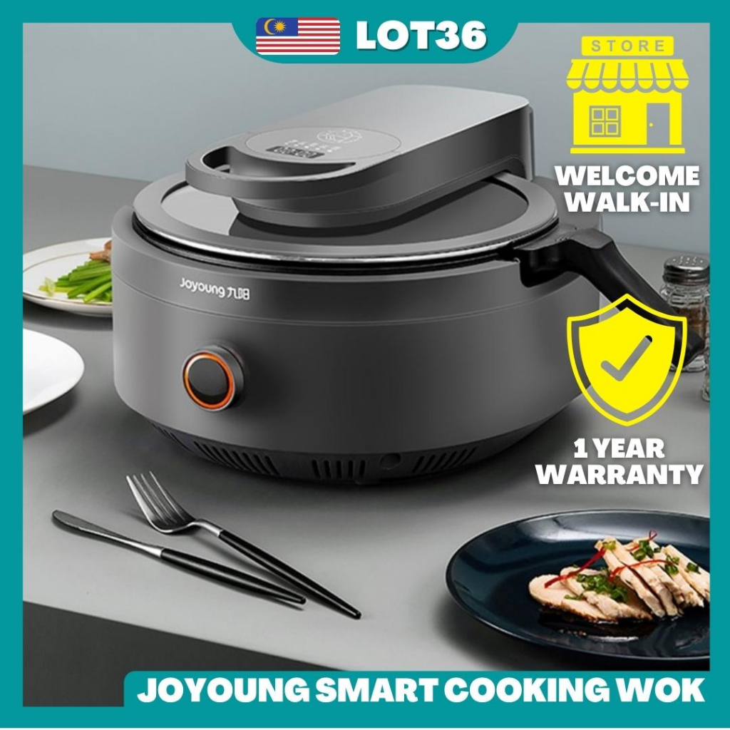 JOYOUNG SMART COOKING WOK Electric Smart Wok Stir Fry Auto Robot ...