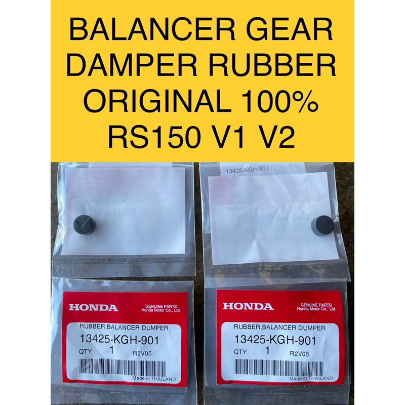 RS150 BALANCER DAMPER RUBBER DUMPER BALANCER GEAR ORIGINAL 100% FOR ...