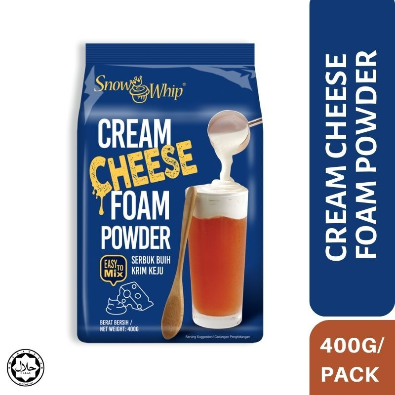 Snow Whip Cream Cheese Foam Powder 400g + FREE GIFT | Shopee Malaysia