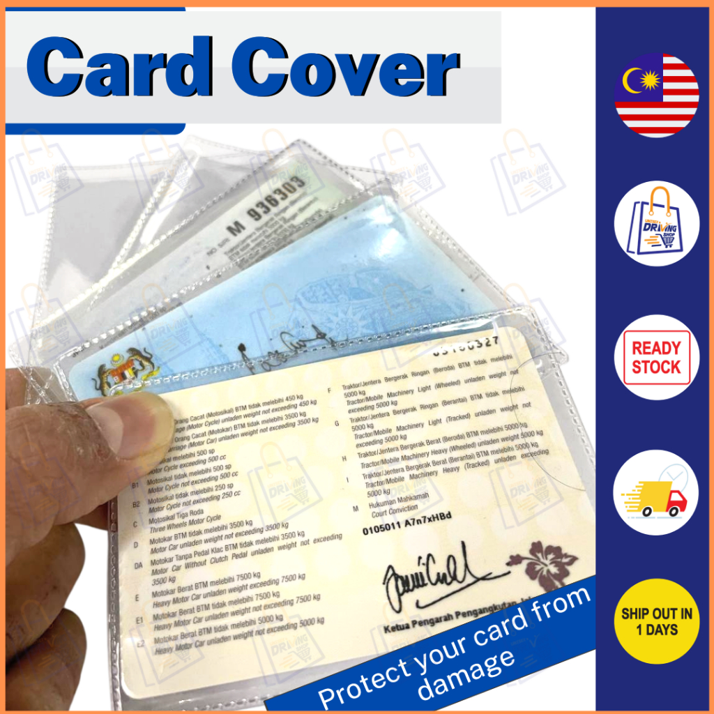 Transparent Card Holder PVC IC Card Cover License Card Cover Bank Card ...