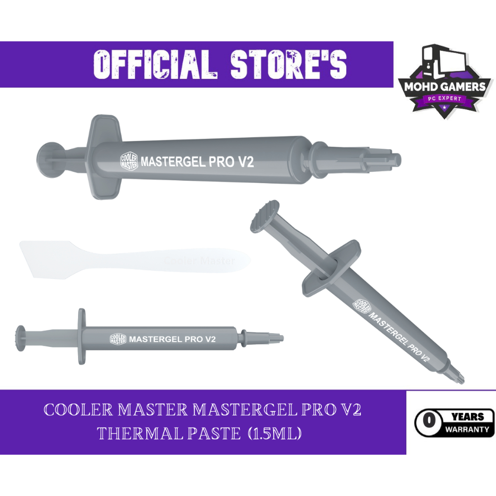 COOLER MASTER MASTERGEL PRO V2 THERMAL PASTE (1.5ML) | Shopee Malaysia
