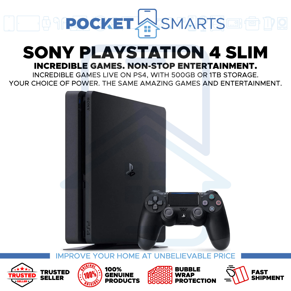 [Special Promo] Sony PlayStation 4 Slim PS4 (500GB Storage | 8GB Memory ...