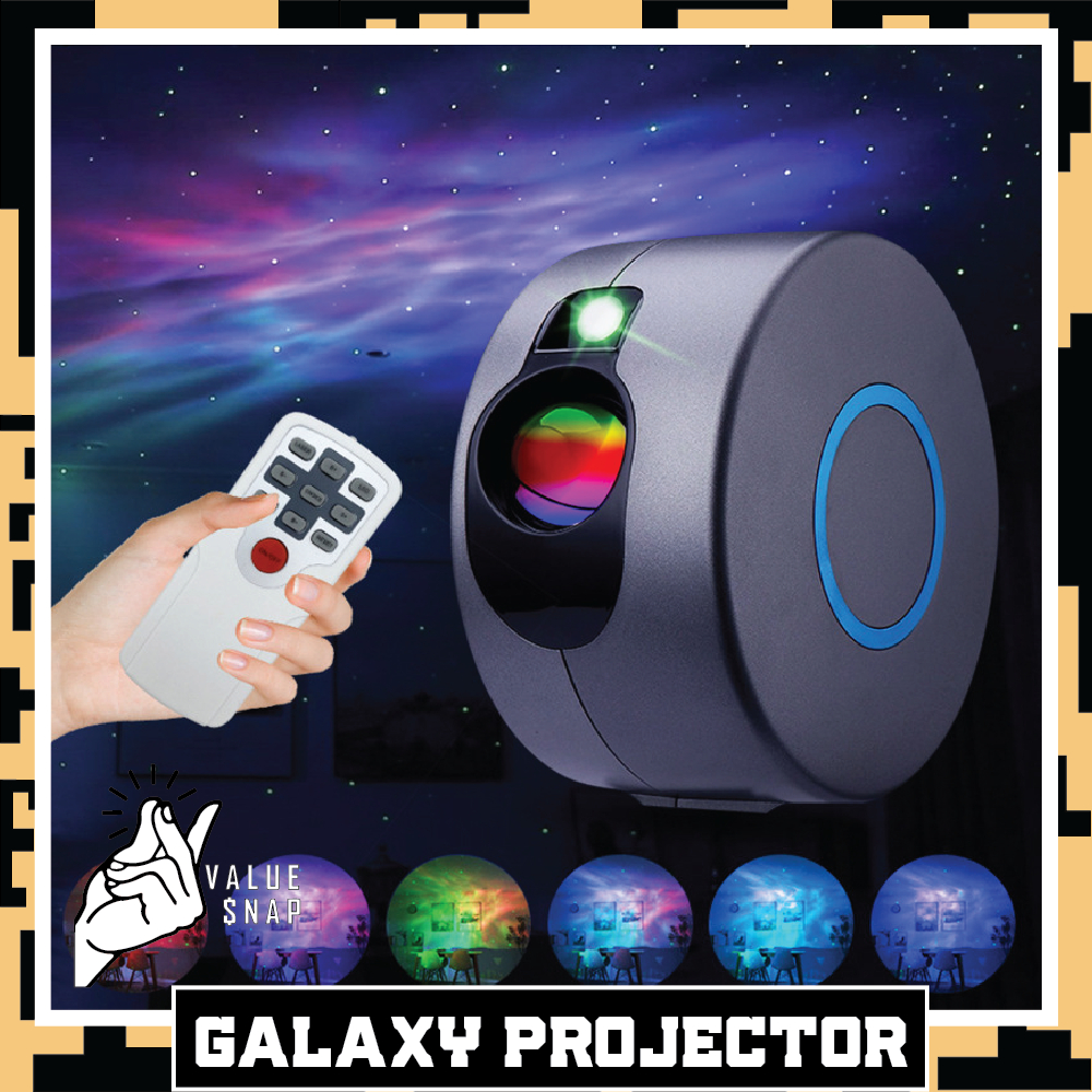 Star light Projector Music Starry Water Wave LED Multi Color Projector ...
