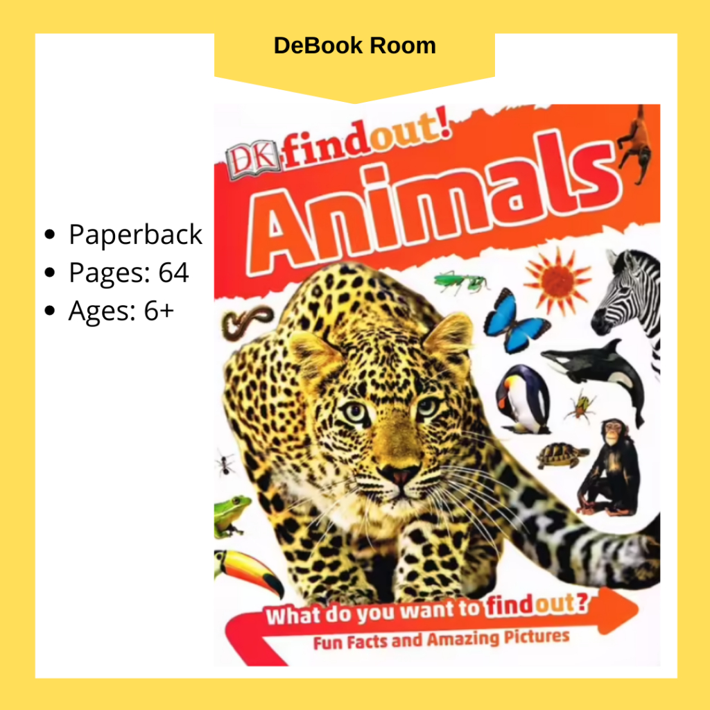 DK findout! Animals (Fun Facts book for children) | Shopee Malaysia