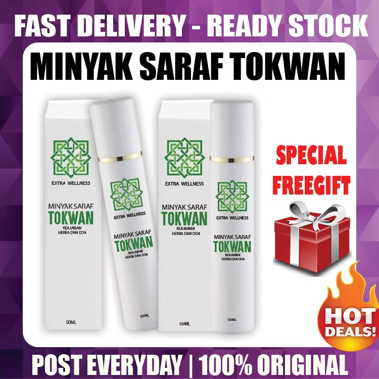 Minyak Tokwan Kebas Saraf Tok Wan Original Penawar Minyak Saraf Tok Wan ...
