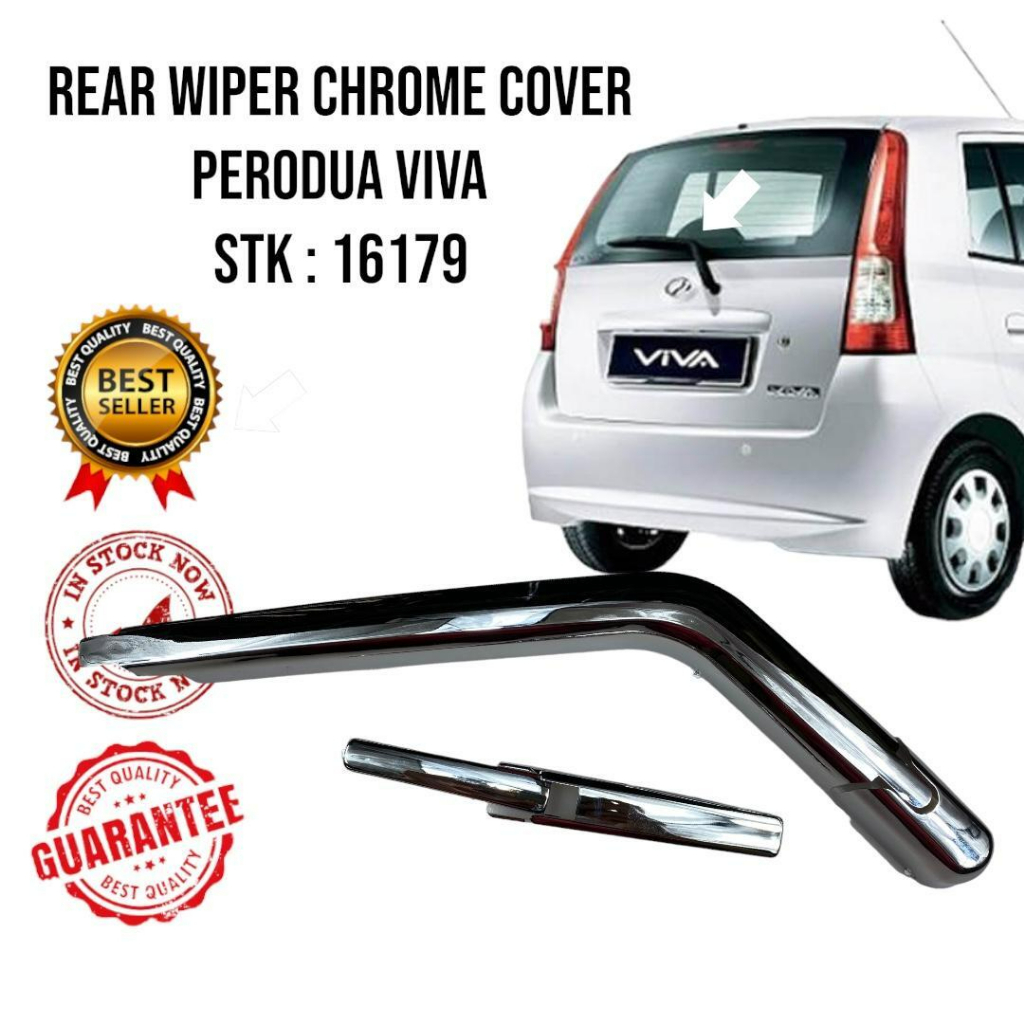 REAR WIPER CHROME COVER PERODUA VIVA | Shopee Malaysia