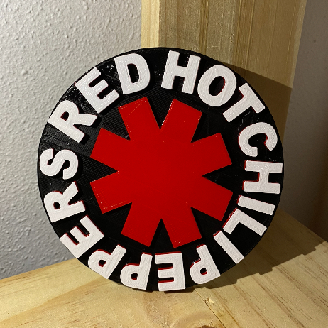 RED HOT CHILI PEPPERS LOGO With Stand | Shopee Malaysia