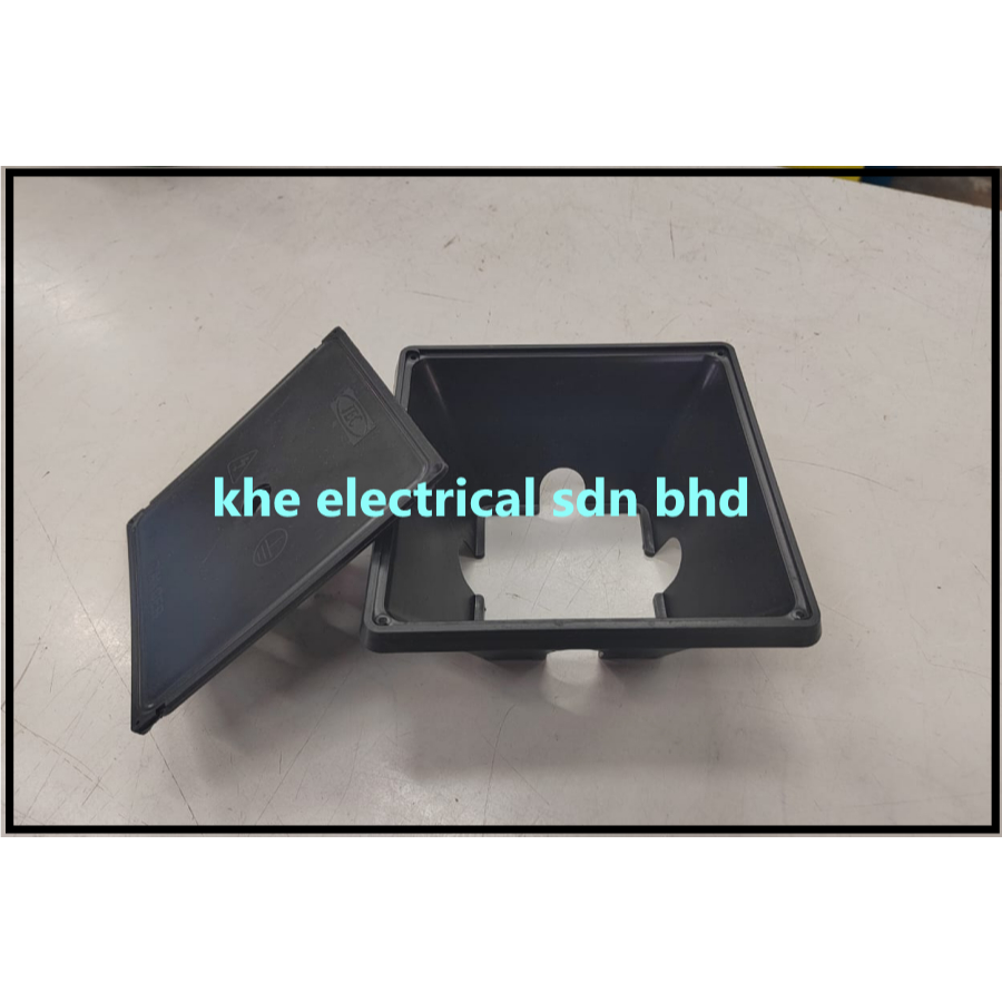 PVC Earth Chamber / Ruang Bumi PVC ( Black)180mm (W) x 95mm(L) x 180mm ...