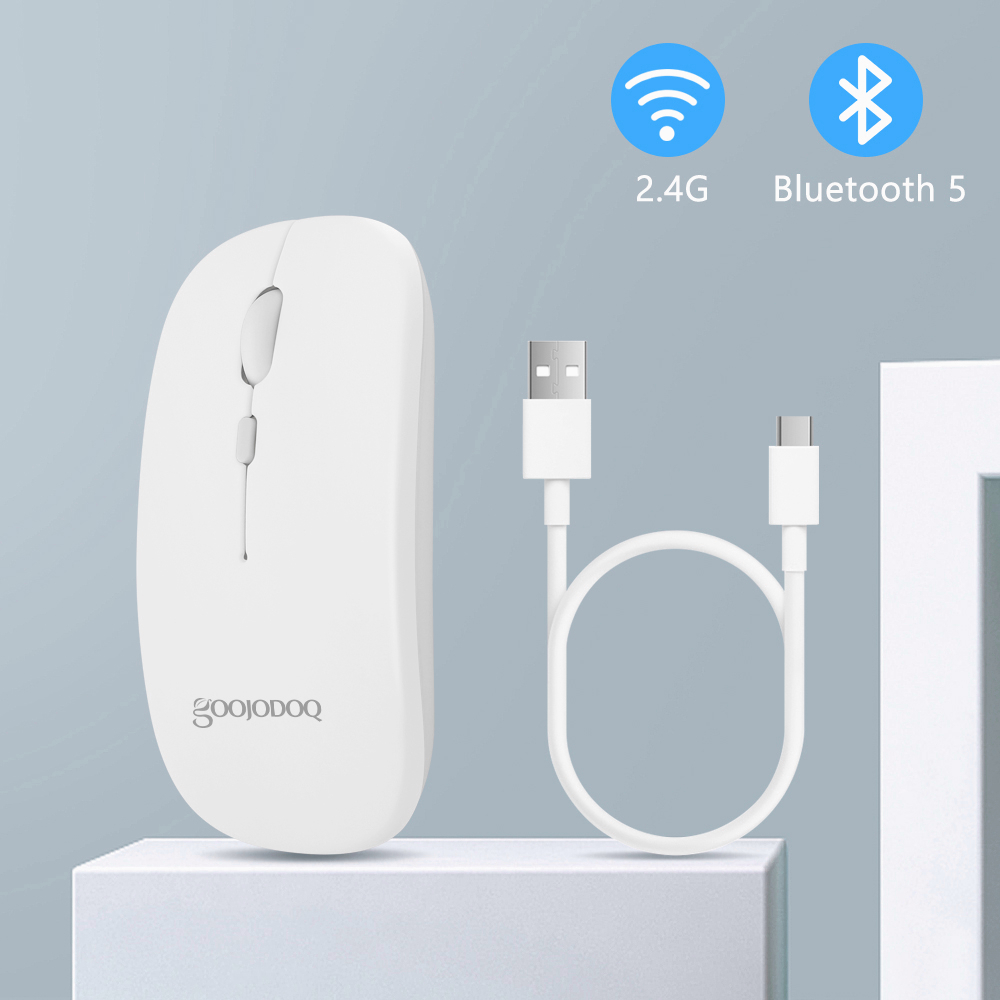 Goojodoq Universal Wireless Bluetooth Keyboard And Mouse With Backlight