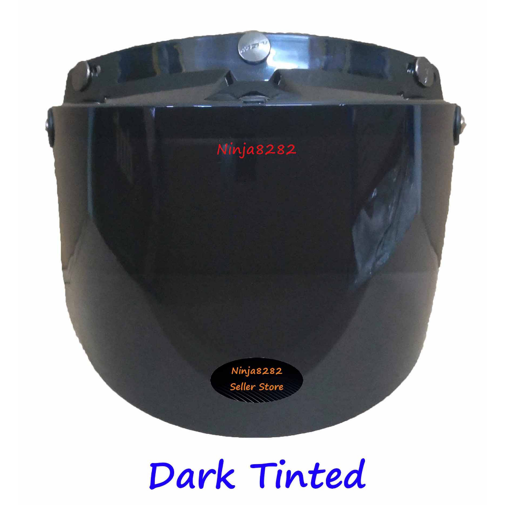 YHPRO L200 HELMET HALF CUT HELMET ( MATT GREY ) SGV LASER XDOT SWAN KHI ...