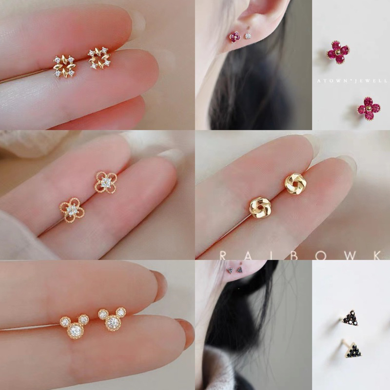 925 earrings anting-anting subang telling a jewellery perak silver ...